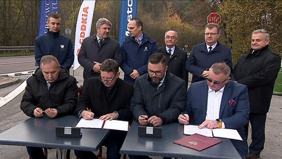Podpisano umowę na budowę trasy S19 Domaradz Krosno
