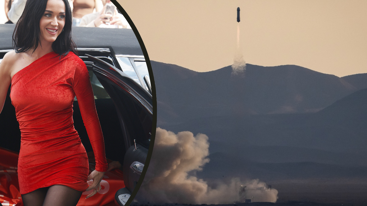 Misja Blue Origin zakończona sukcesem. Katy Perry, Lauren Sanchez, Gayle King poleciały w kosmos ...