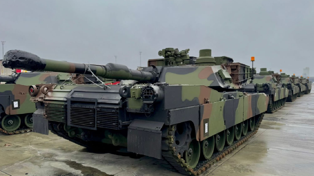 Nowe wersje czołgów ABRAMS już w Polsce. Pojazdy bojowe w wersji ...