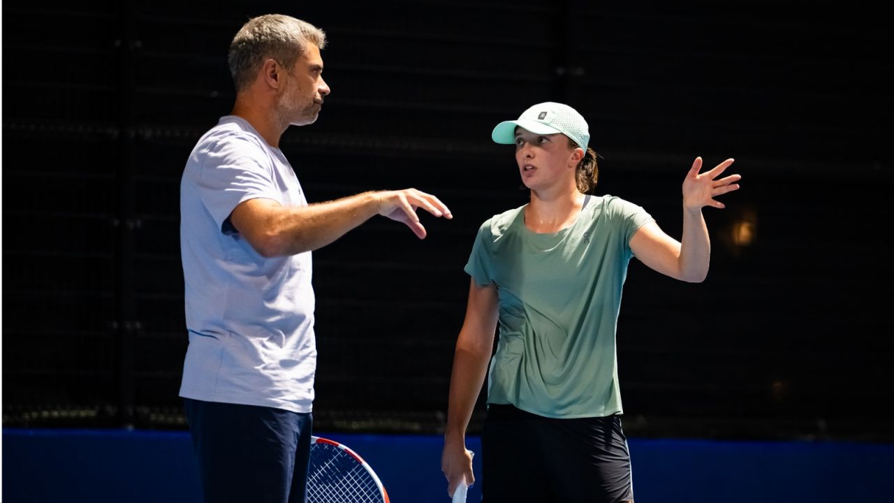 WTA Finals. Tomasz Wiktorowski: dwa korty treningowe, które mamy do ...