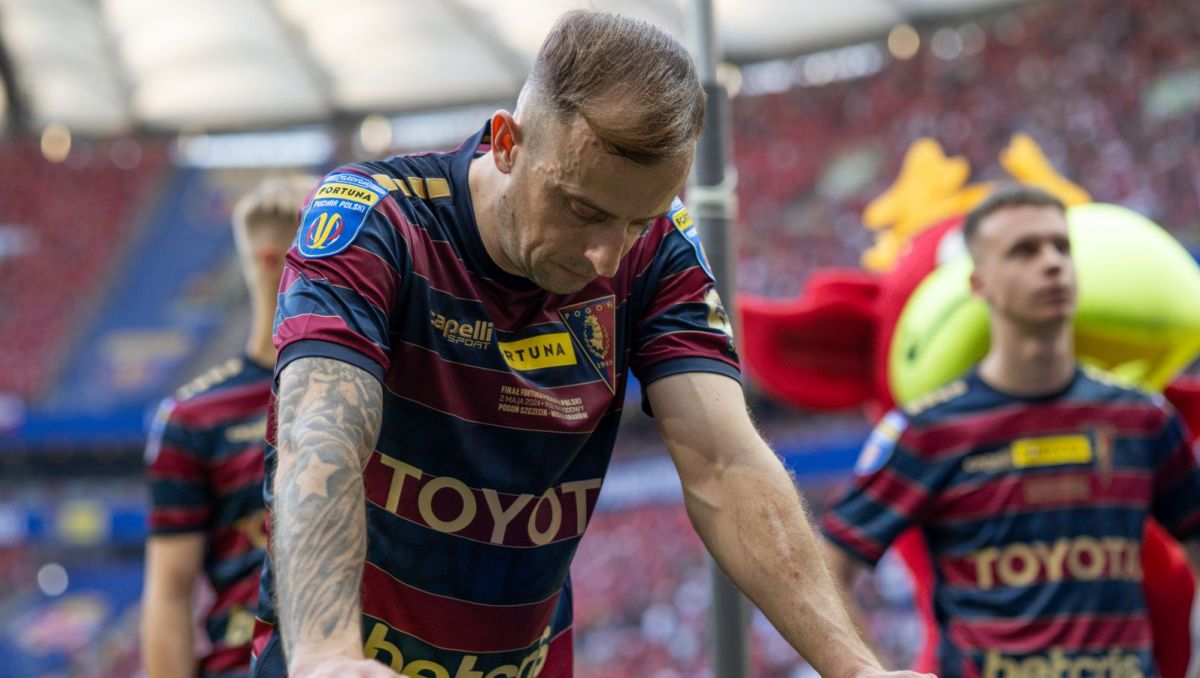 Pogoń Szczecin zawiodła w finale Fortuna Pucharu Polski. Maciej Stolarczyk: to przytłoczyło ...