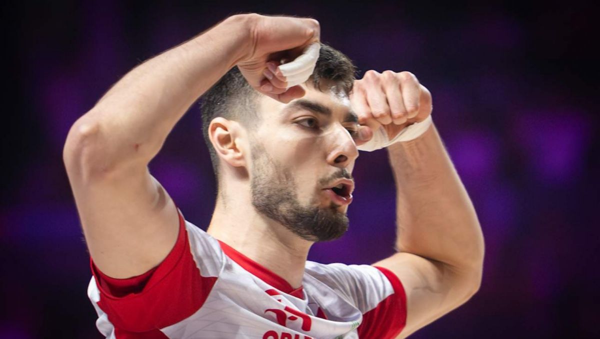 Kewin Sasak dopiero debiutował w reprezentacji Polski siatkarzy, a już ...