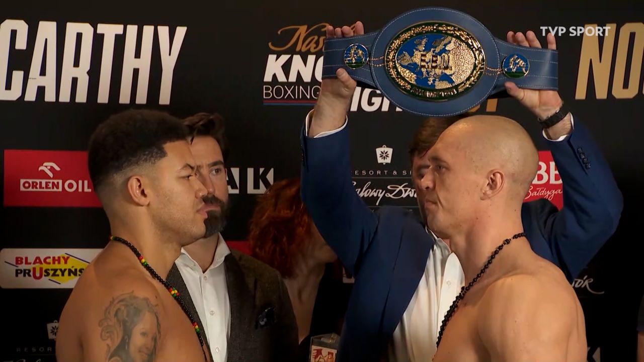 KnockOut Boxing Night 31: ceremonia ważenia [transmisja, na żywo ...
