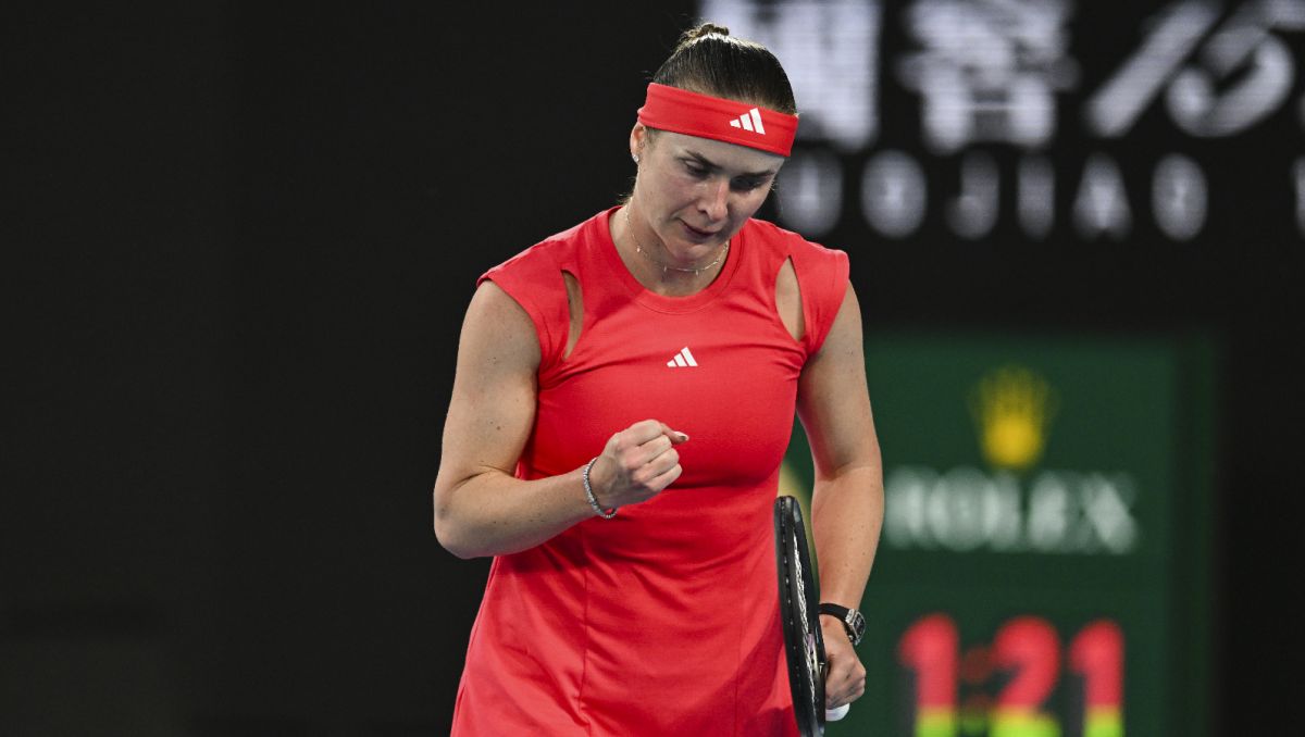 Elina Switolina w 4. rundzie Australian Open. Pokonała Jasmine Paolini ...