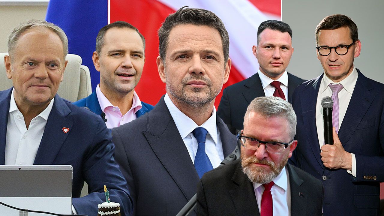 Sondaż zaufania do polityków IBRiS dla Onetu: Rafał Trzaskowski liderem, za nim Donald Tusk i ...