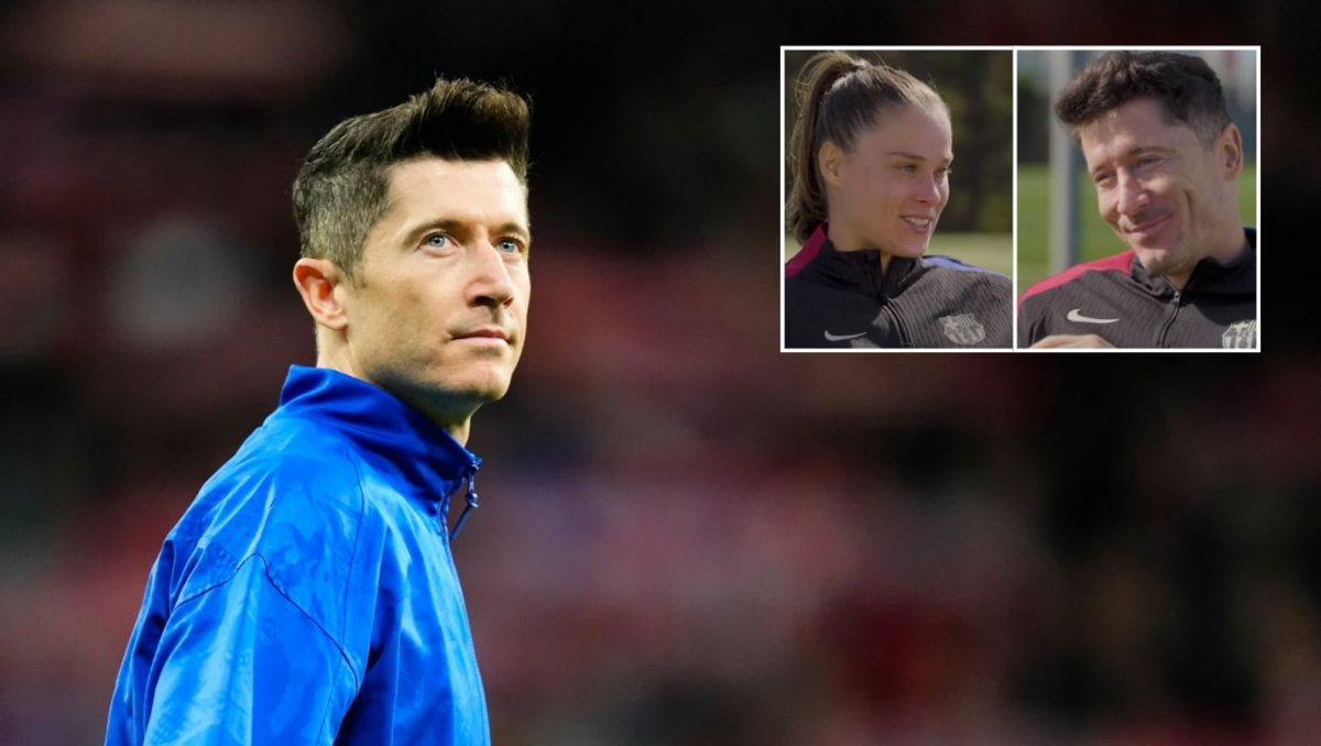 Robert Lewandowski rozmawiał z... Ewą Pajor. "Nie spodziewałem się, że ...