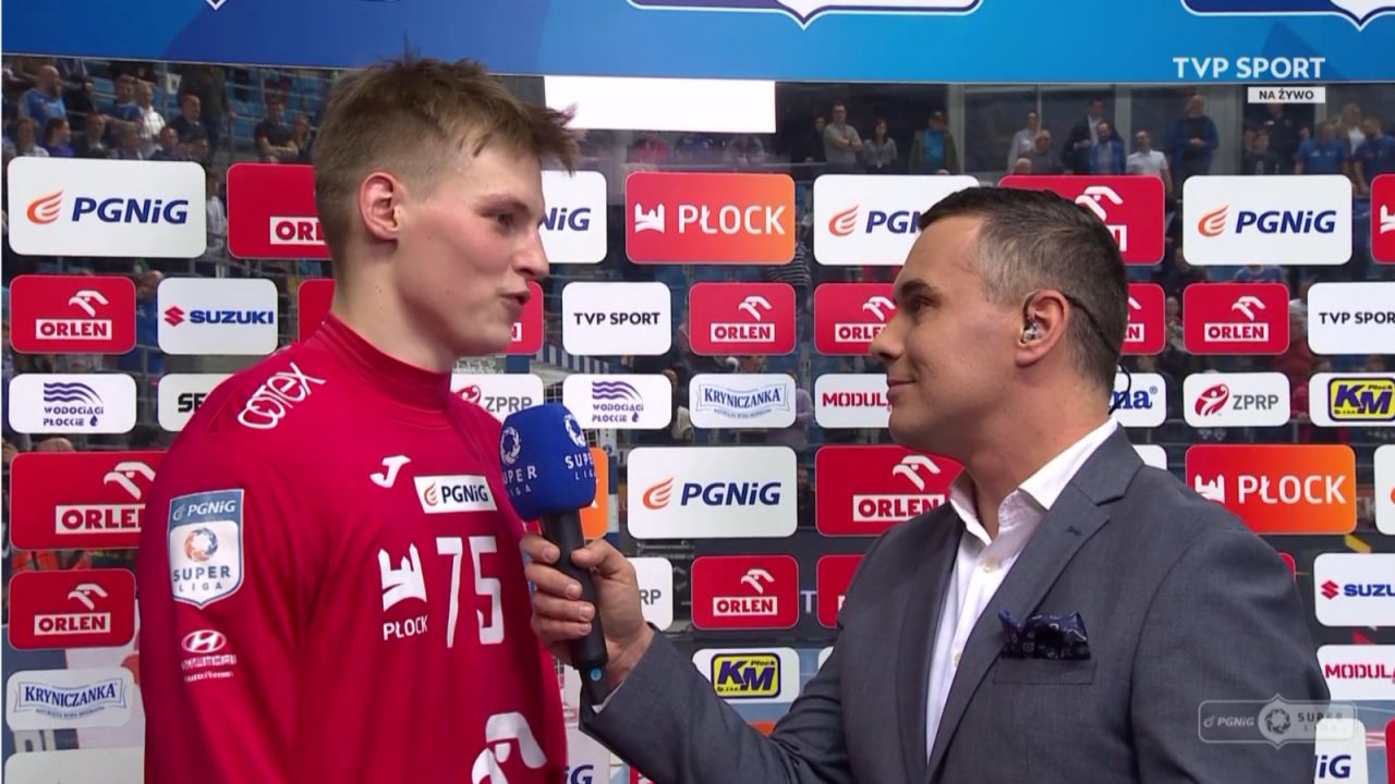 PGNiG Superliga. Marcel Jastrzębski po meczu Orlen Wisła Płock - Łomża ...