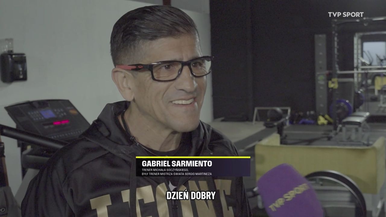 Gabriel Sarmiento: Michał Soczyński może zostać mistrzem świata [WIDEO ...