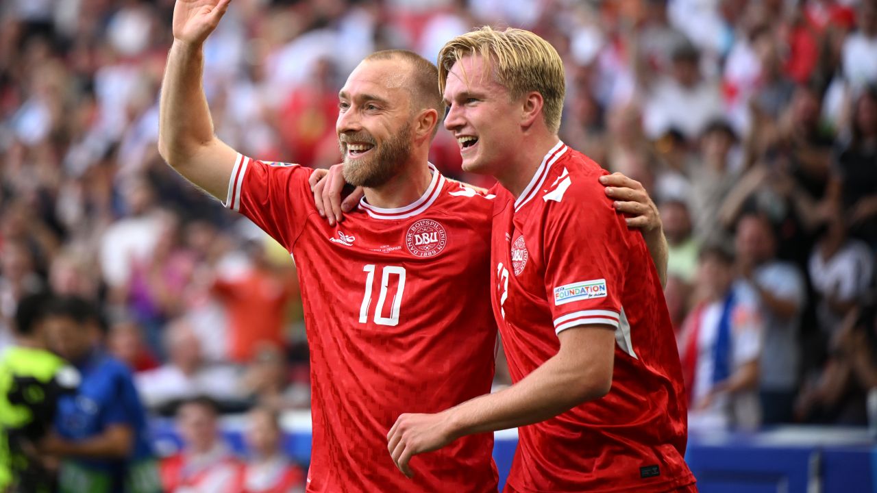 Wyjątkowy gość na meczu Dania – Anglia na Euro 2024 | TVP SPORT