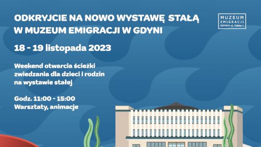 Otwarcie ścieżki dziecięcej w Muzeum Emigracji