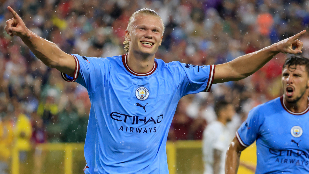 Erling Haaland zadebiutował w Manchesterze City. Pogrążył Bayern ...