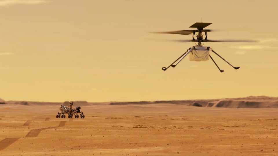 NASA: dron Ingenuity odbył pierwszy w historii kontrolowany lot w ... NASA: dron Ingenuity odbył pierwszy w historii kontrolowany lot w ...