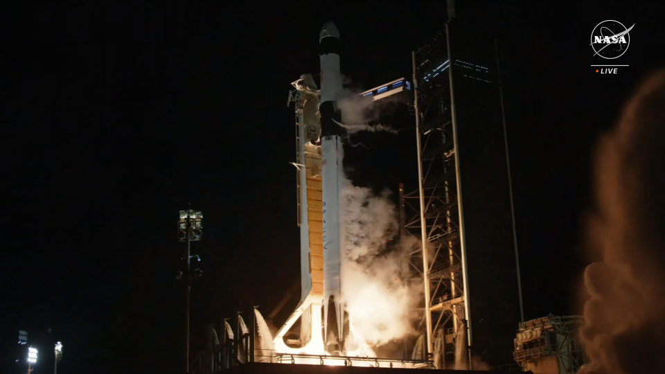 Udany start załogowej misji Crew Dragon 8 na ISS