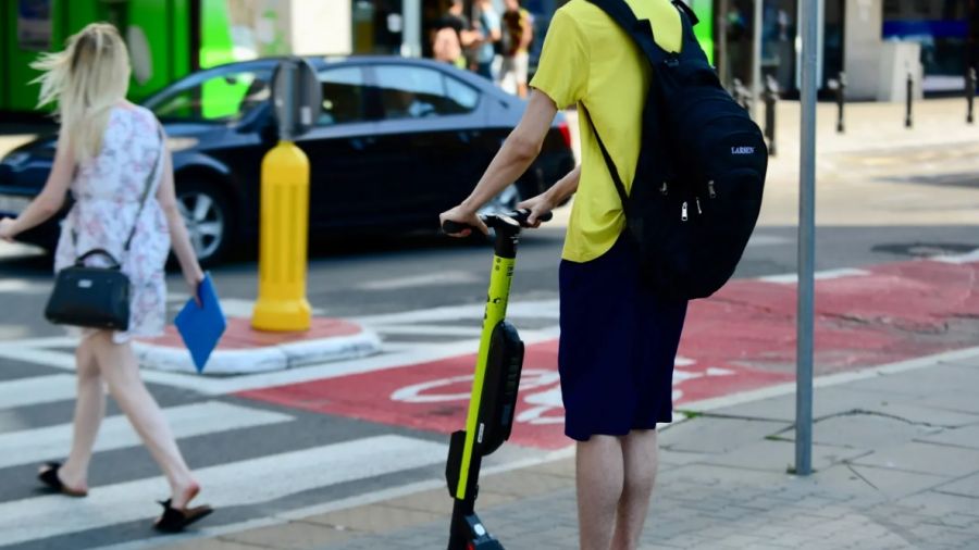 11-latek na hulajnodze zatrzymany na DK40. Sprawa trafi do sądu rodzinnego