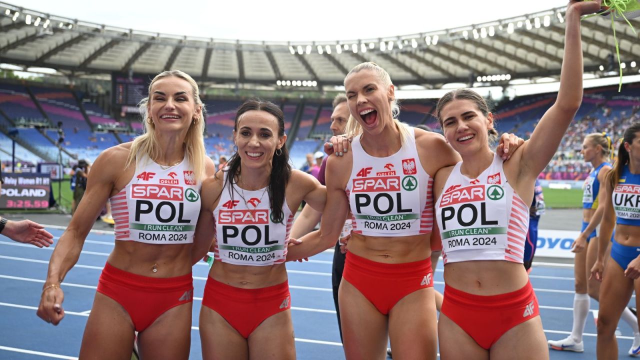 Bardzo dobry bieg Polek! Sztafeta w finale ME [WIDEO] | TVP SPORT