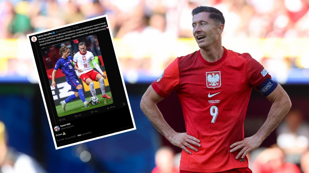 Robert Lewandowski stracił opaskę kapitana reprezentacji Polski. Kamil ...