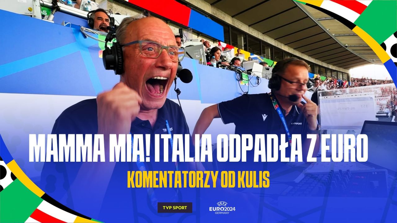 Mamma mia! Włochy poza Euro! Reakcja Szpakowskiego i Mielcarskiego ...