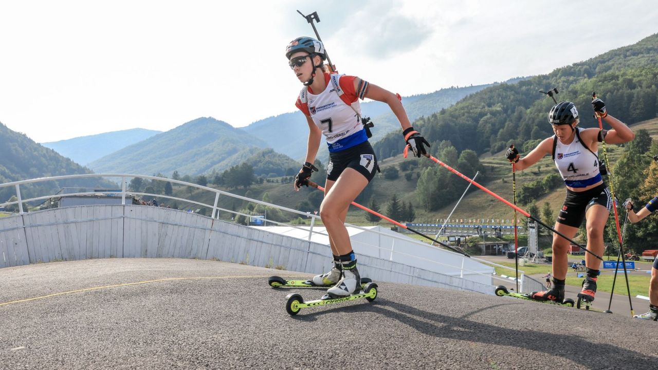 Biathlon. Letnie mistrzostwa świata: start wspólny kobiet [ZAPIS] | TVP ...