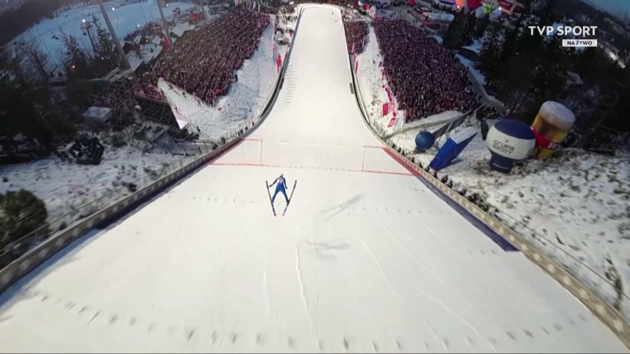 Żyła przeciętnie w pierwszej serii [WIDEO] | TVP SPORT