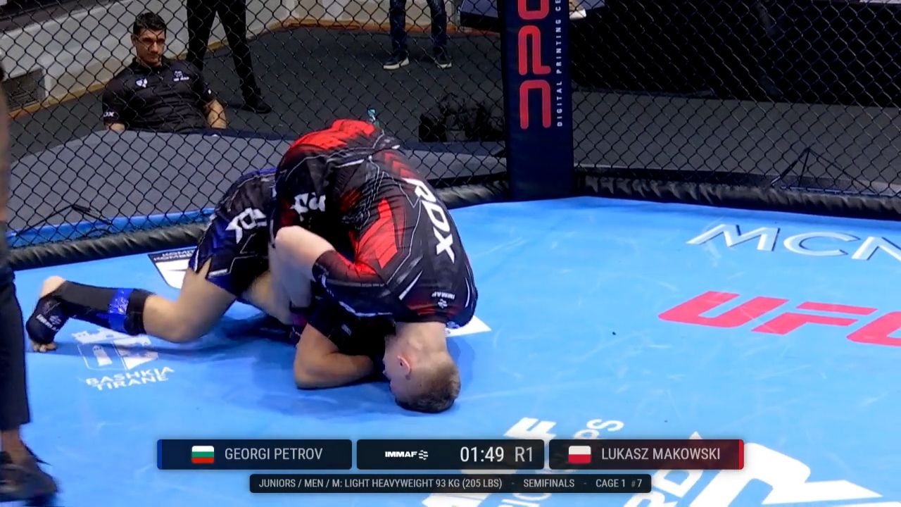 Georgi Petrov – Łukasz Makowski. Waga półciężka 93 kg. Mistrzostwa ...