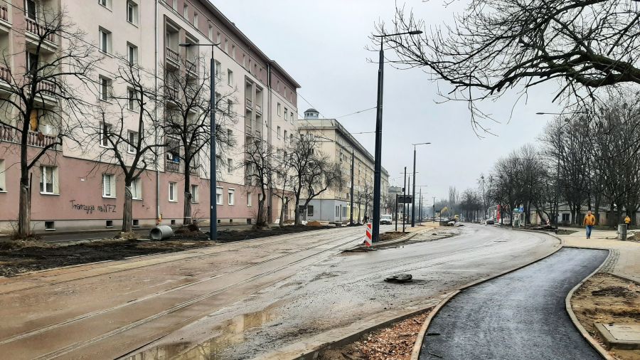 Wkrótce koniec przebudowy ul. Wojska Polskiego. Czy remont idzie zgodnie z planem? [GALERIA ZDJĘĆ]