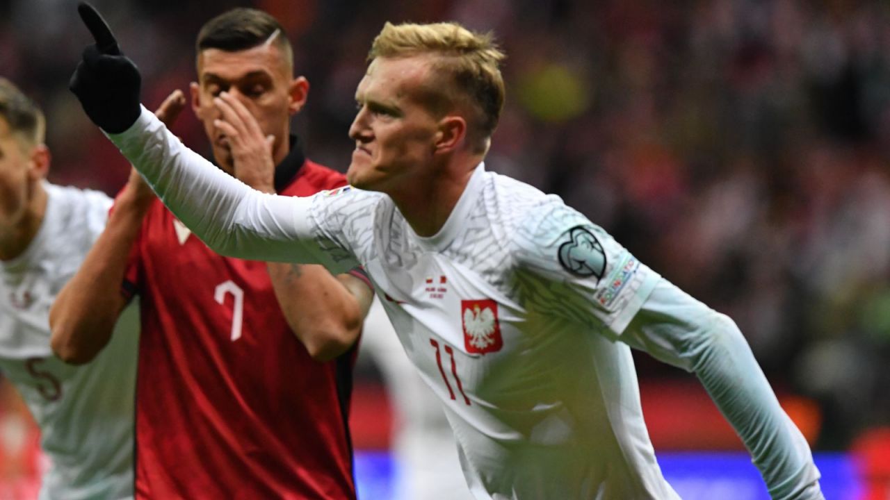 Piłka nożna. Reprezentacja Polski. El. EURO 2024. Polska - Albania ...