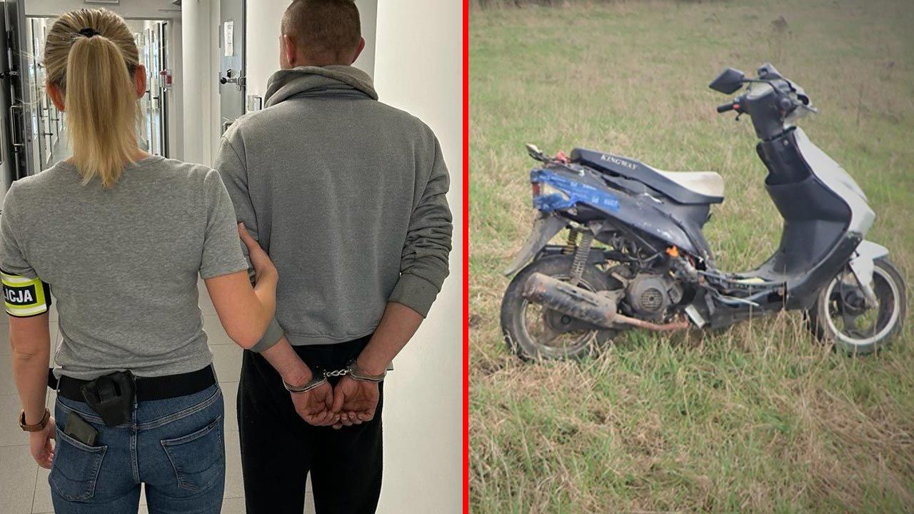 70 punktów karnych. Bez prawa jazdy i po alkoholu uciekał przed policją | TVP INFO