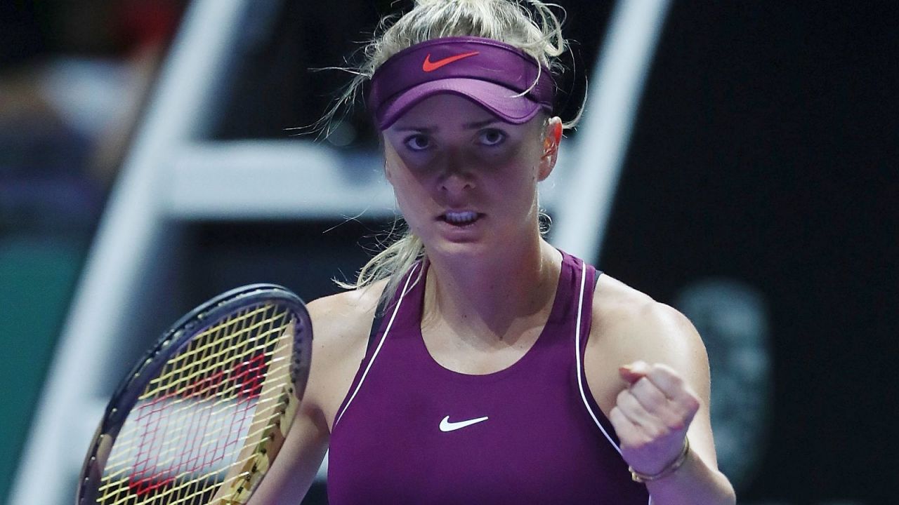 WTA Finals: Elina Switolina lepsza od Karoliny Pliskovej | TVP SPORT